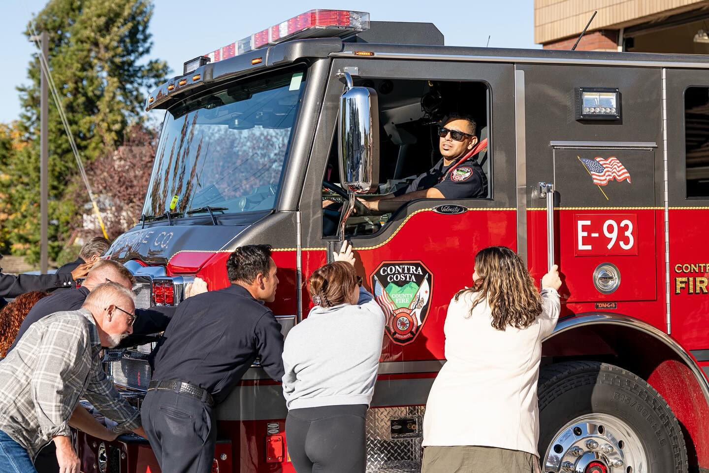 Brave Heroes of Contra Costa Fire Department Graced With 7 New ...